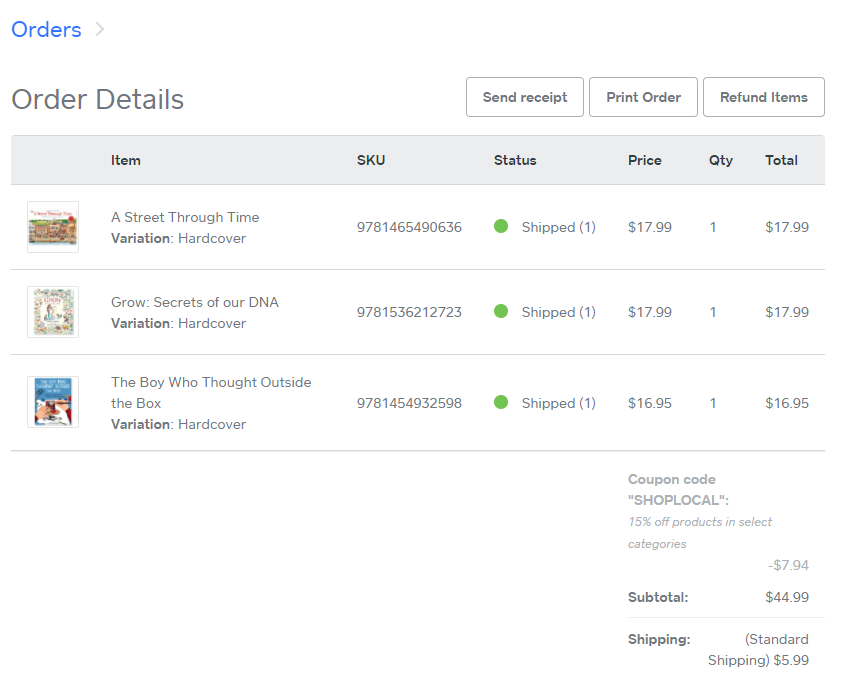 Square Online order not updating stock counts - The Square Community