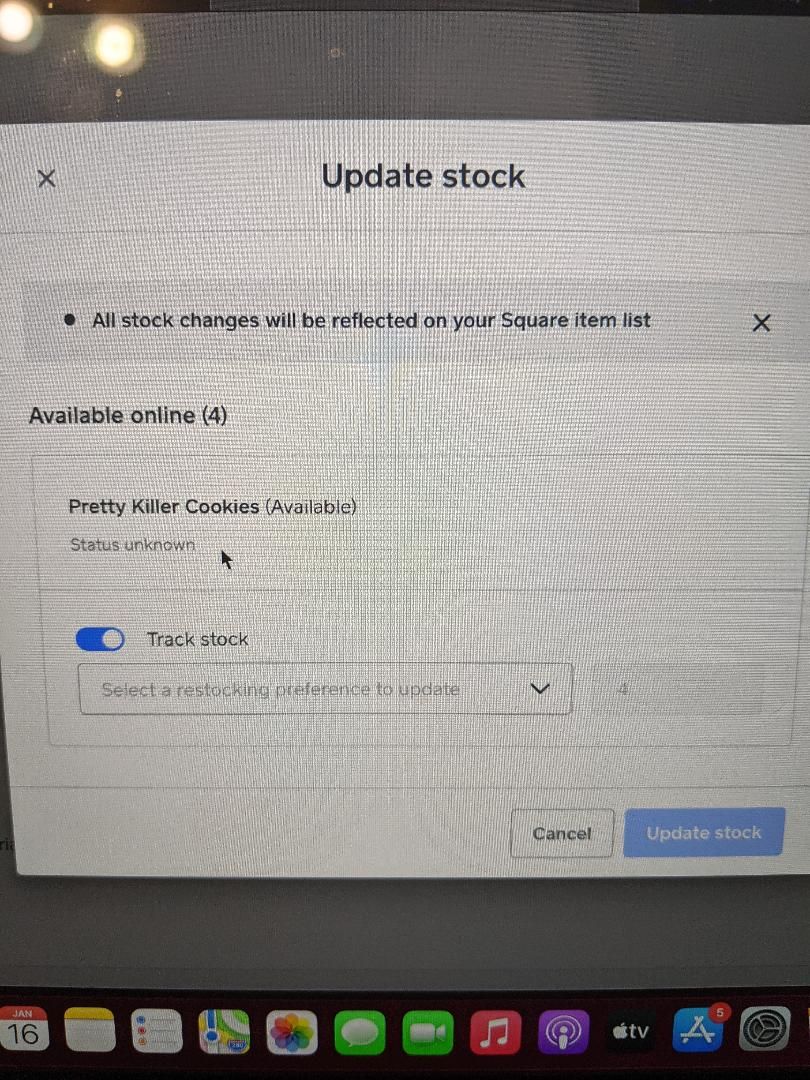 Inventory showing up as 'out of stock' in store - The Square Community