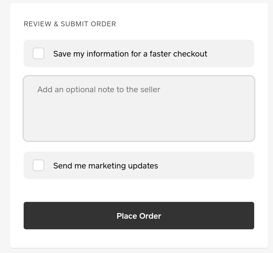 Solved: How do I let customers add a note to an item, or a... - The ...