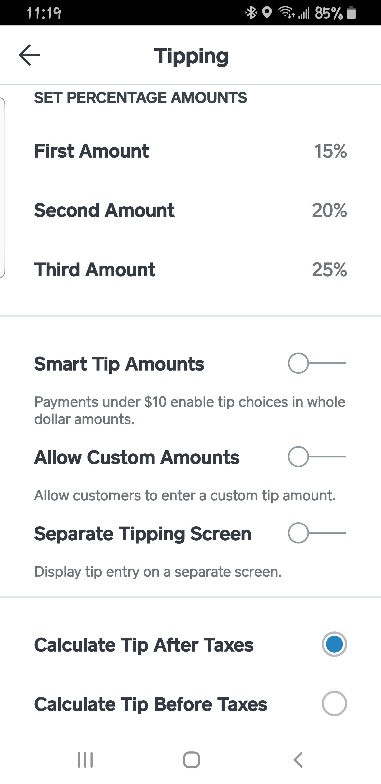 Solved: How do I turn off a separate tipping screen? - The Square Community