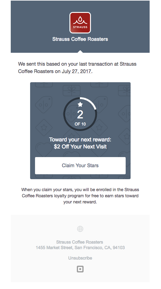 Square Loyalty Enrollment Emails - The Square Community