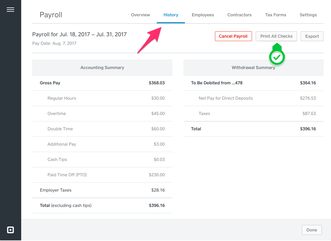 Square Payroll Change for Printing Checks 💸 - The Square Community