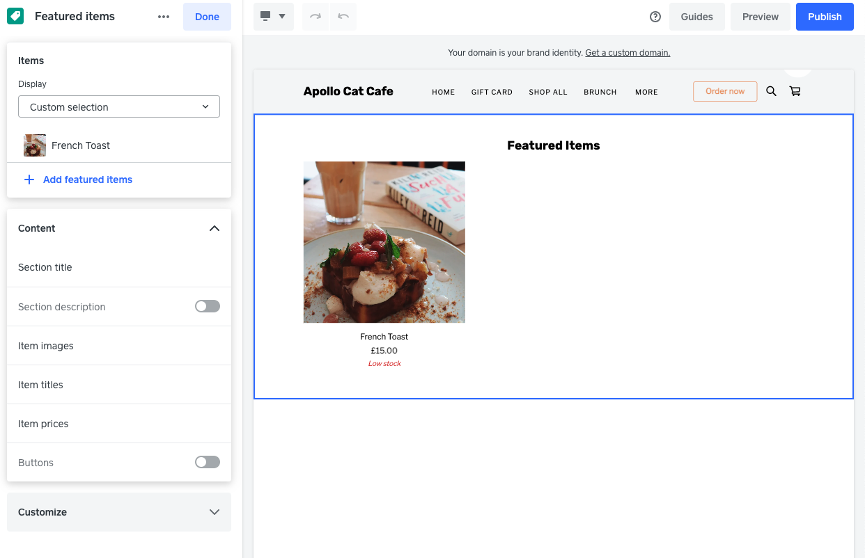 Restricting items views to specific pages - The Square Community
