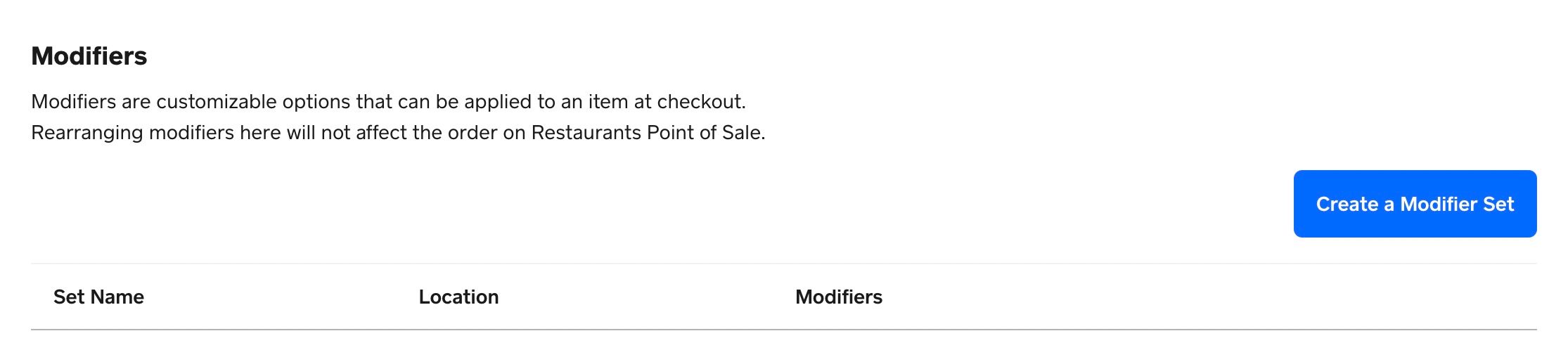 Modifiers? Are they only for Restaurant POS ? - The Square Community