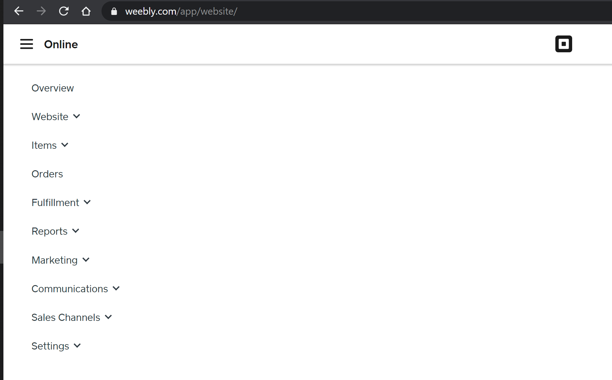 Can't access new pop-up menu - The Square Community