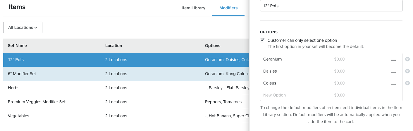 Solved: Re: How to edit the price of an existing modifier? - The Square ...