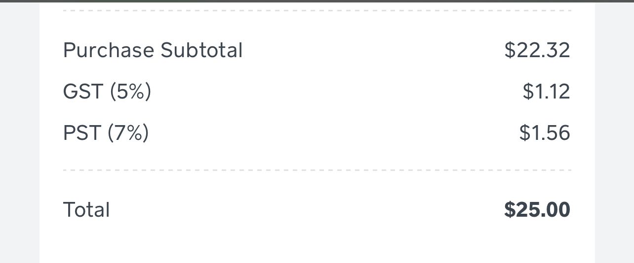 Solved: GST & PST need to display separately on the receip... - The ...