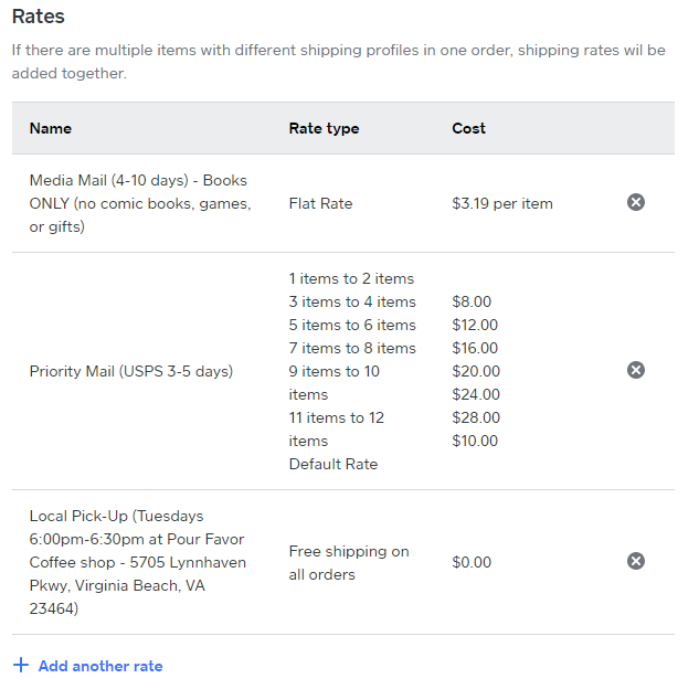 Create multiple shipping options - The Square Community