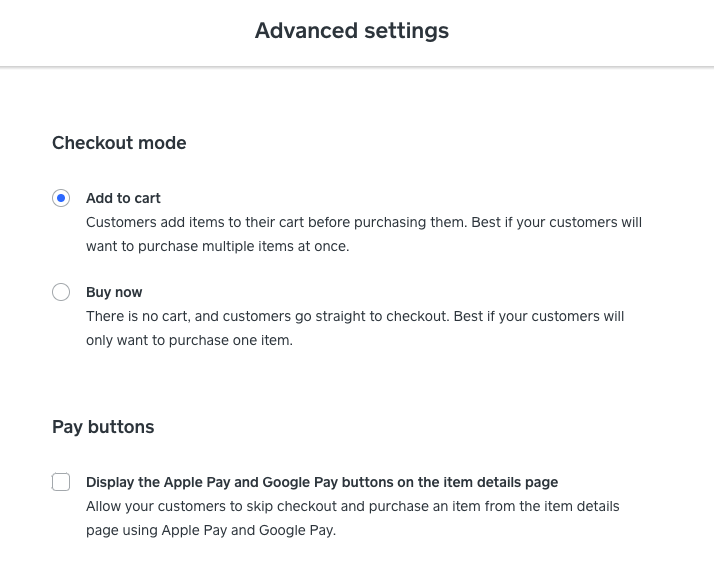 Solved: Apple and google pay buttons not in helpful place ... - The Square Community