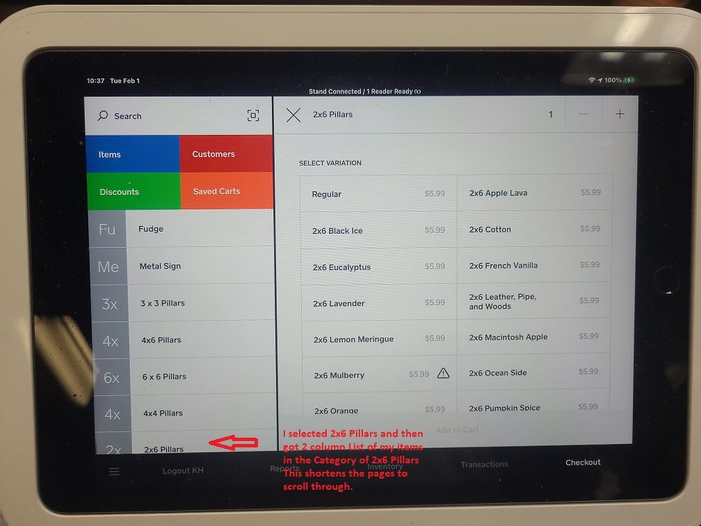 How do I arrange the order my items appear in Squa... - The Square ...