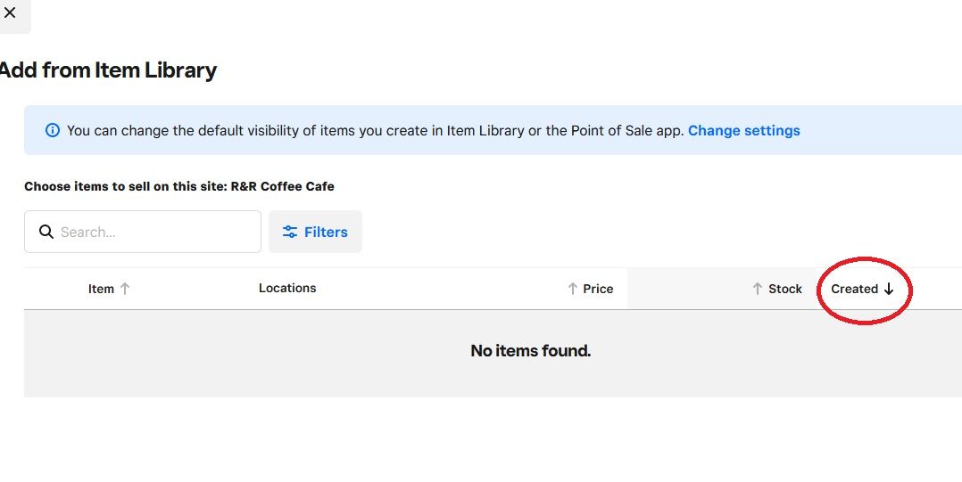 Cannot find recently added items easily - The Square Community