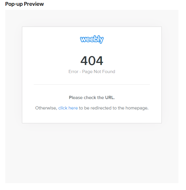 Pop-up preview error - The Square Community