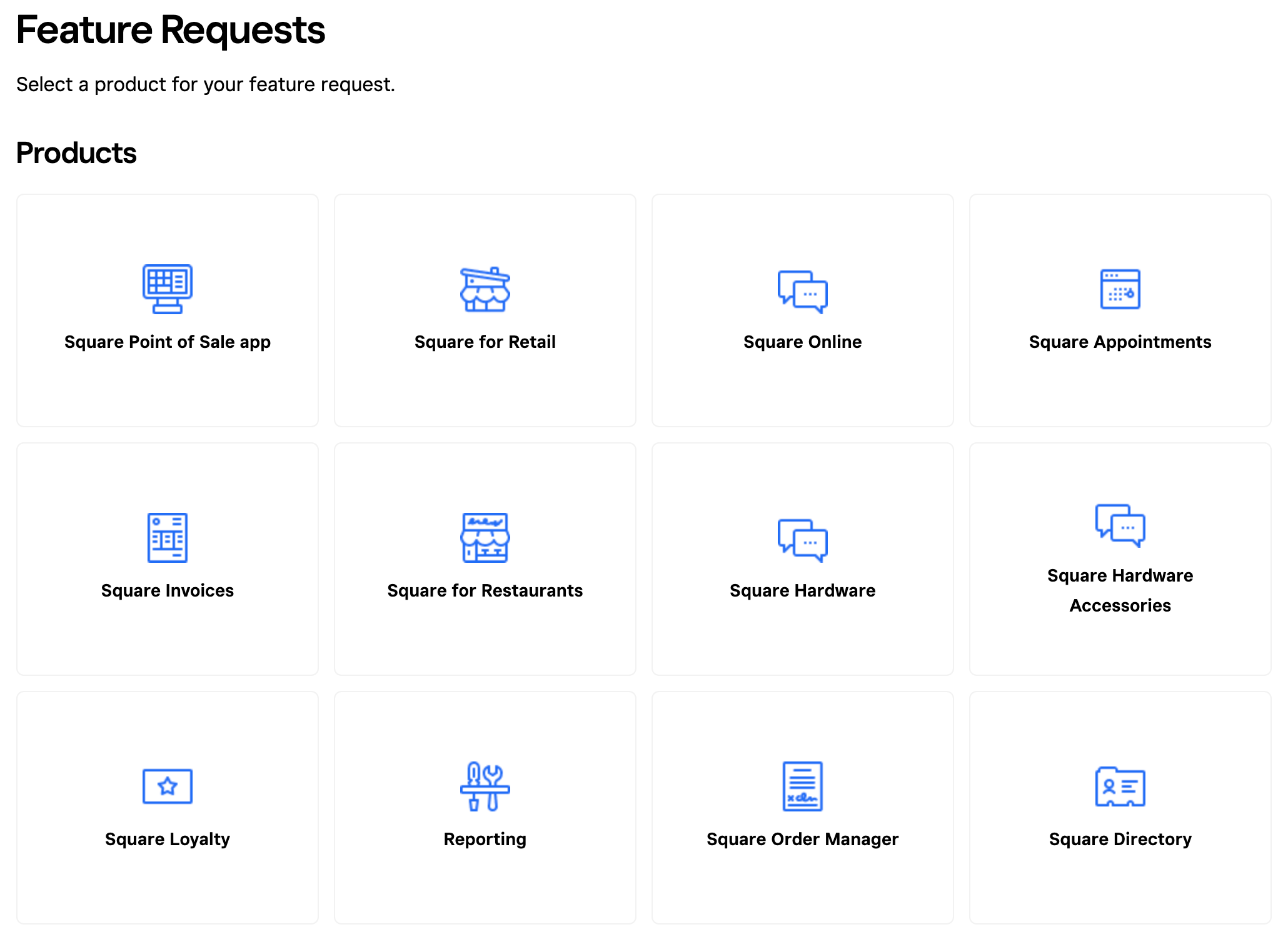 Introducing: A New Way to File Feature Requests - The Square Community