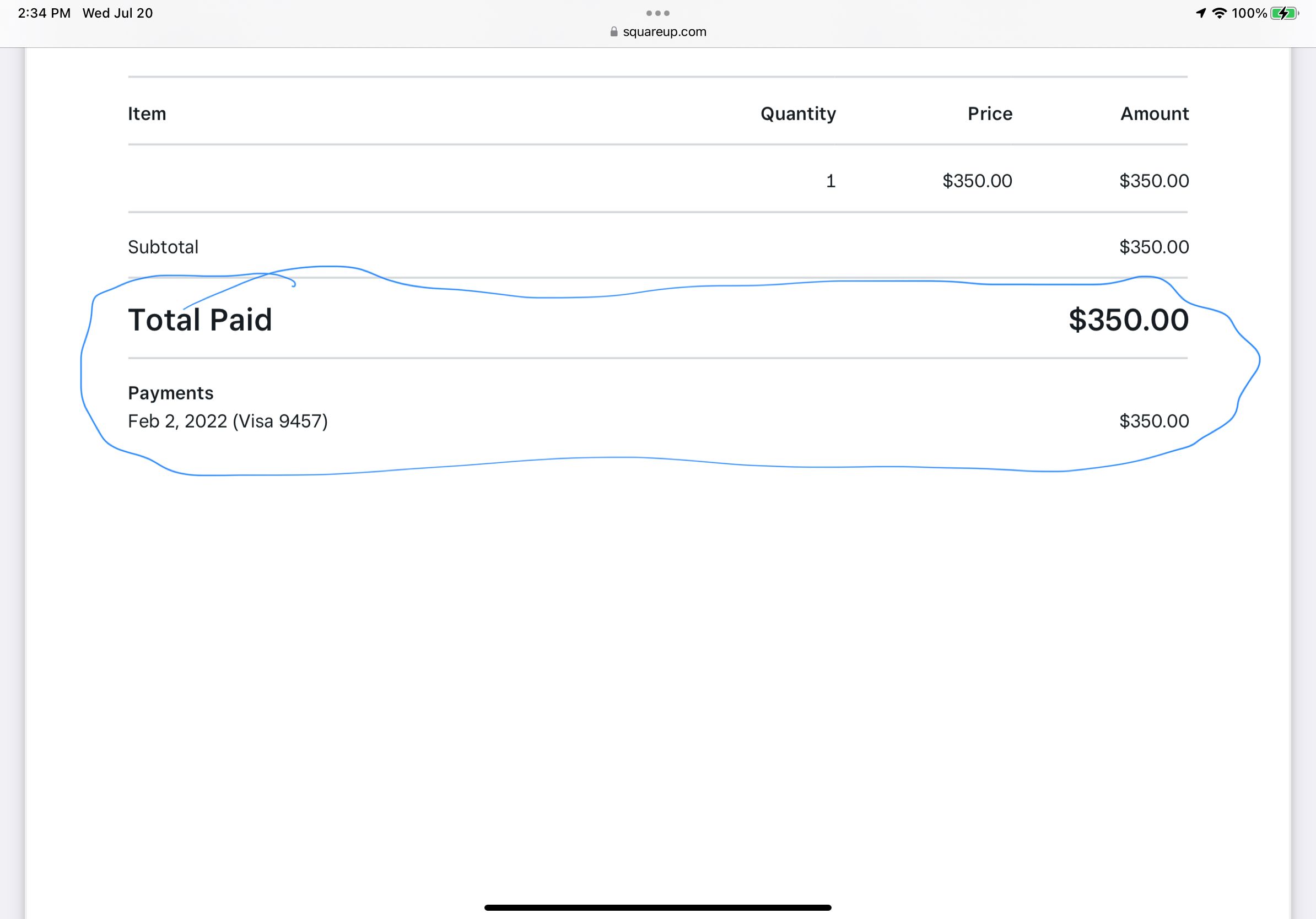 How do I send an invoice showing it was paid - The Square Community