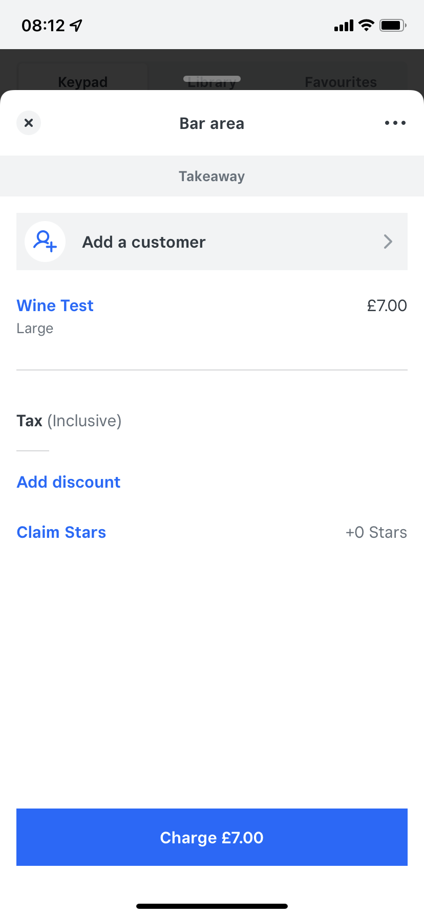 Solved: Re: Can I add bar tabs using square - The Square Community
