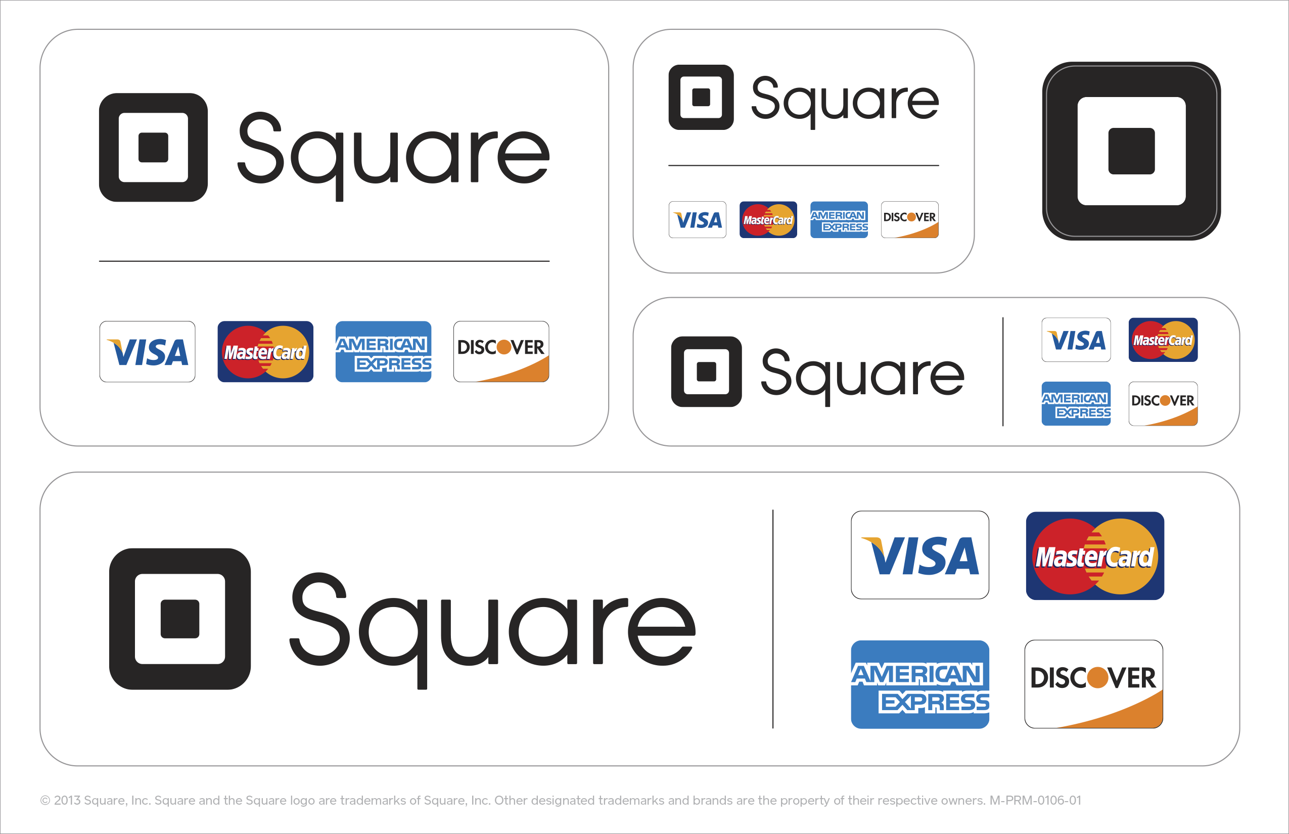 Solved: Where can I get a sign that shows the Square logo ... - The ...