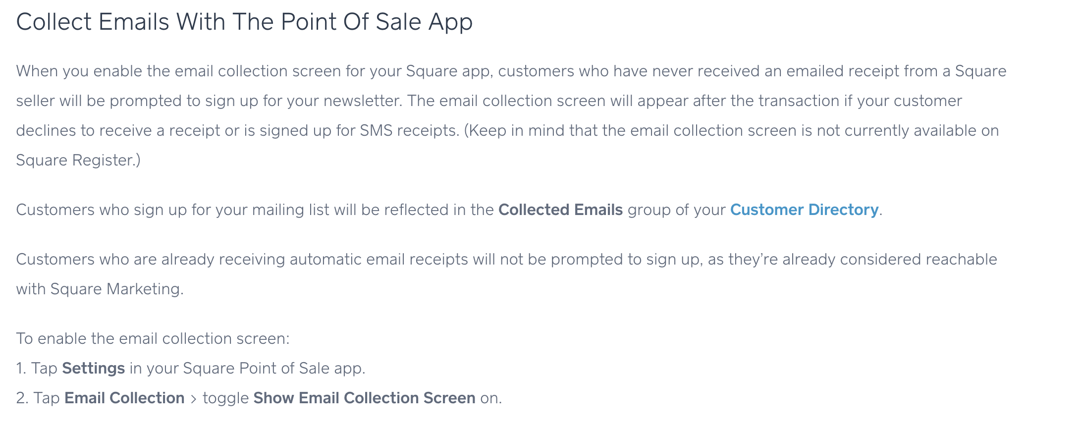 Square Register Customer Display Options - The Square Community