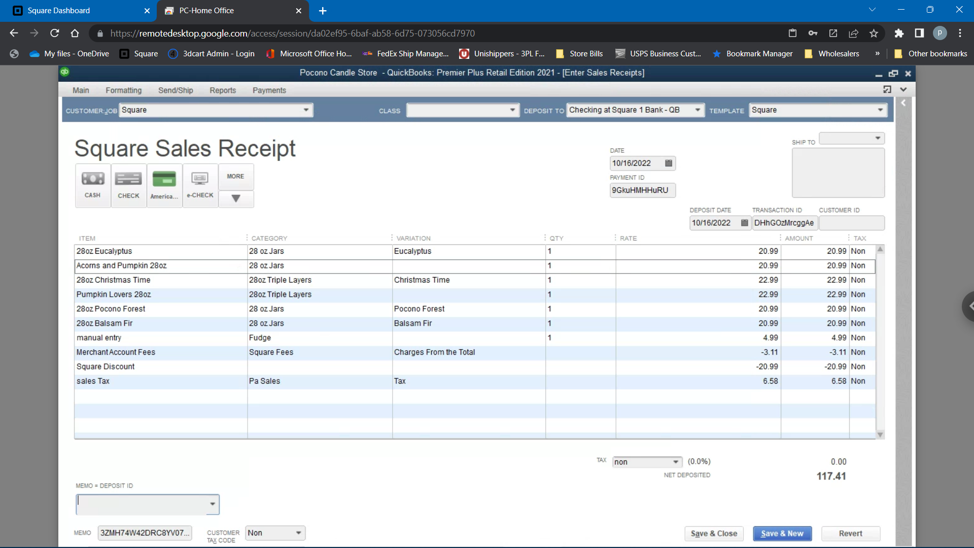 Square to Quickbooks - The Square Community