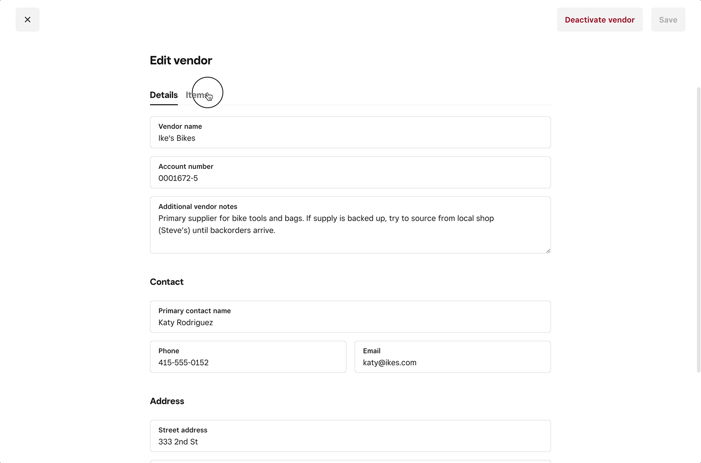 Vendor Edit Screen UI Update in Dashboard - The Square Community