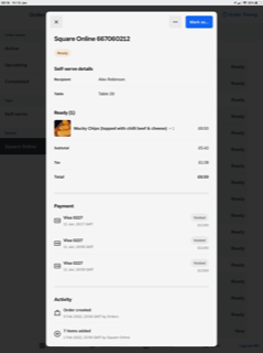 Open Tabs for Self Serve Ordering - The Square Community