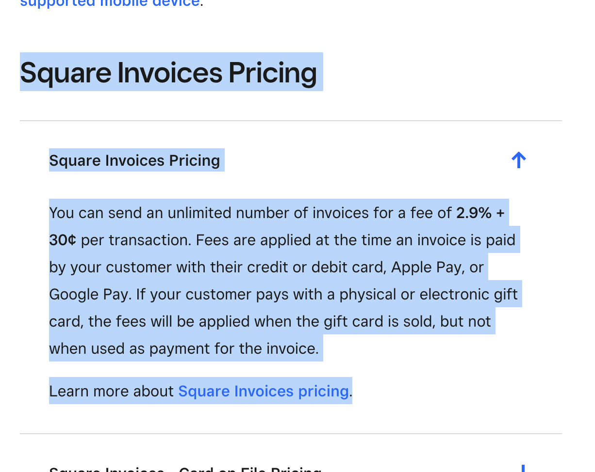Solved: Bidstation and Square fees-duplicate invoice fees ... - The ...