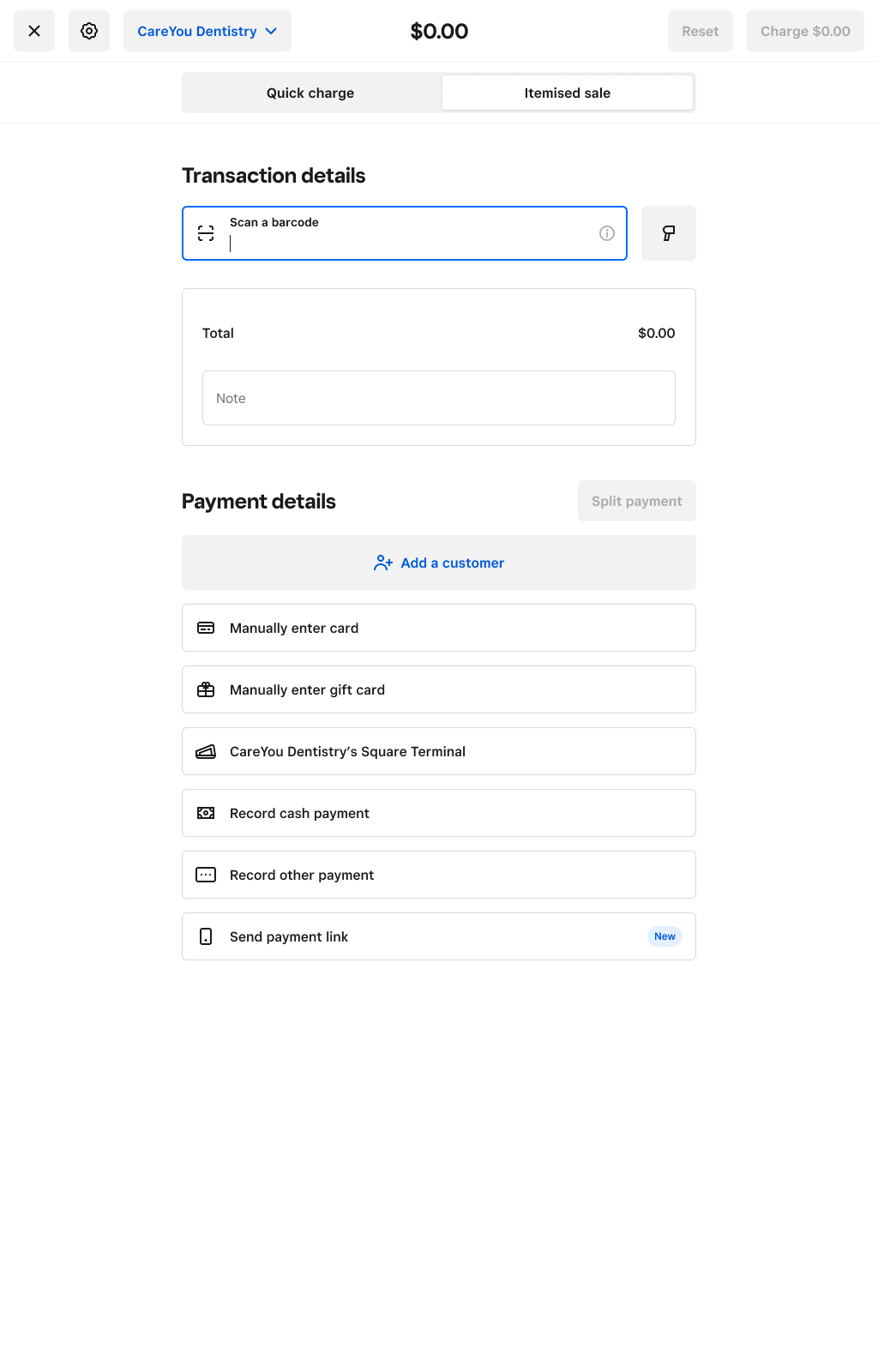 [New] Use a barcode scanner with Square Virtual Terminal