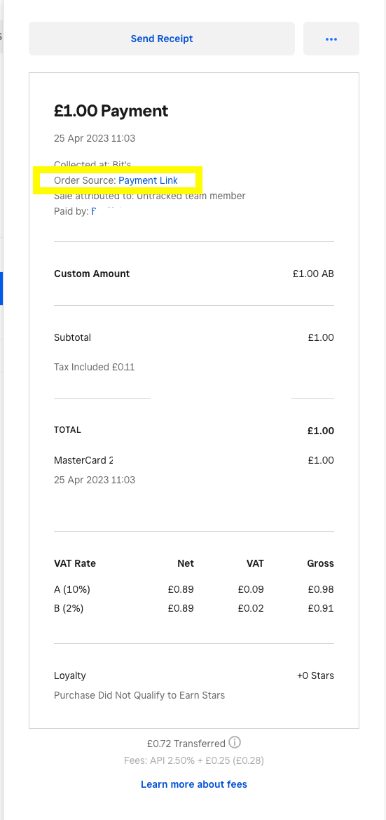 Payment link - payment not received/where is payme... - The Square ...