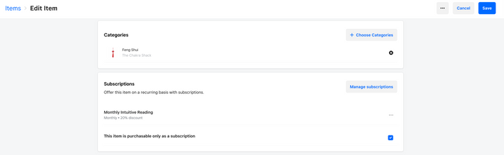 Sell Subscriptions With Square Online