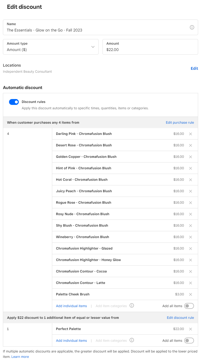 Solved: Point of Sale: How do I create a discount for bulk... - The ...