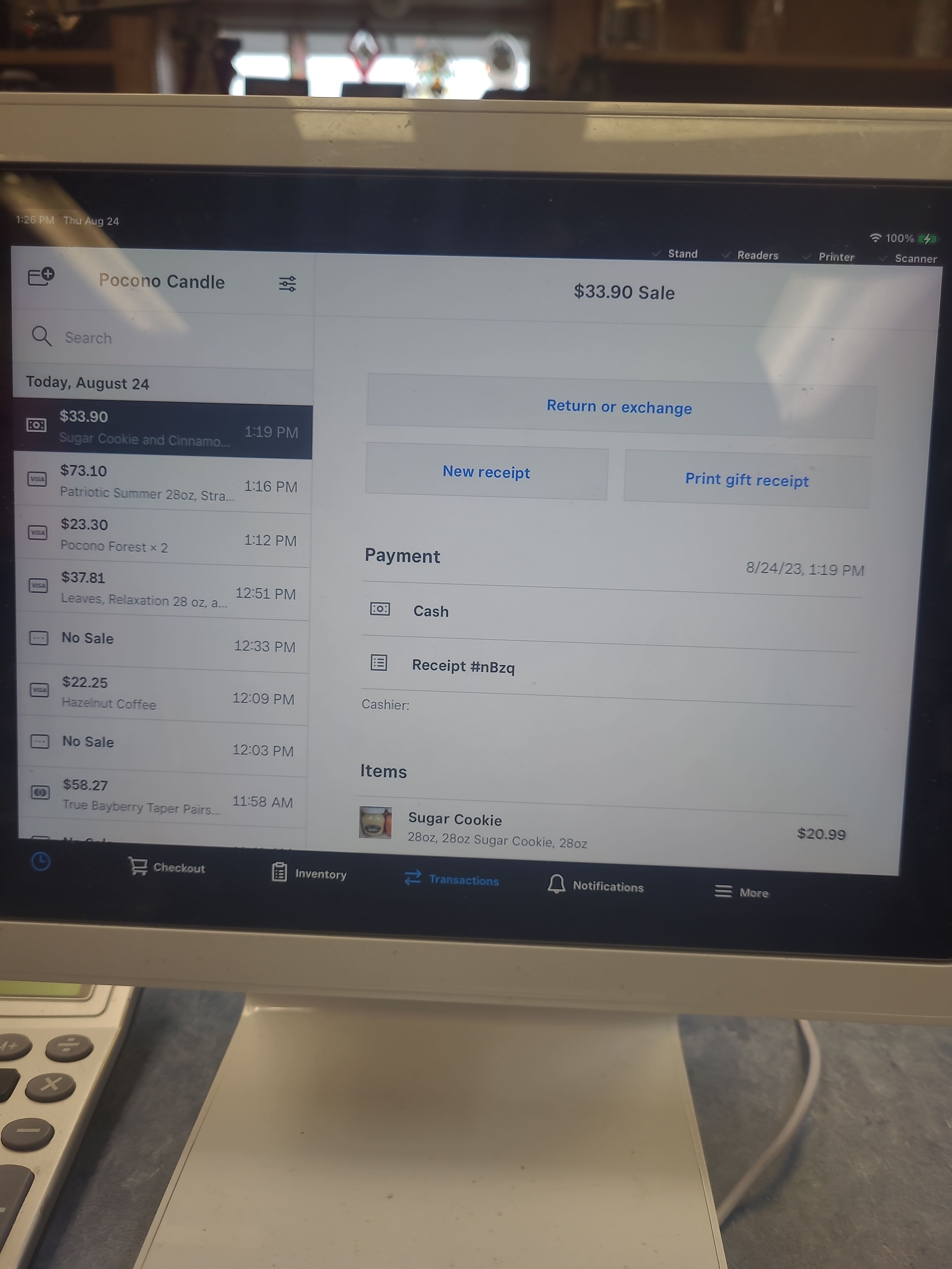 How do you process an exchange in the pos system? - The Square Community