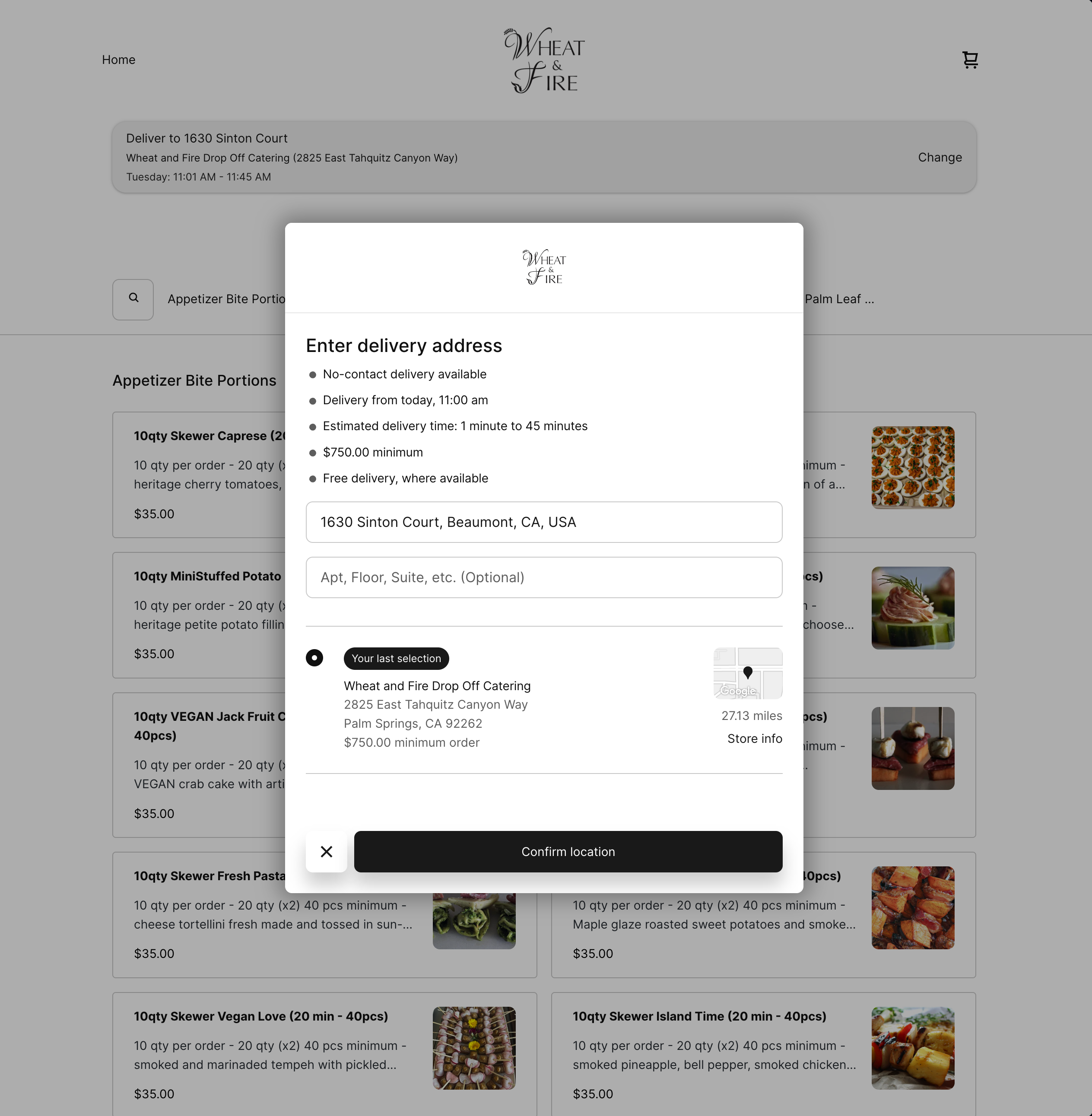 Address Pop Up Box - The Square Community