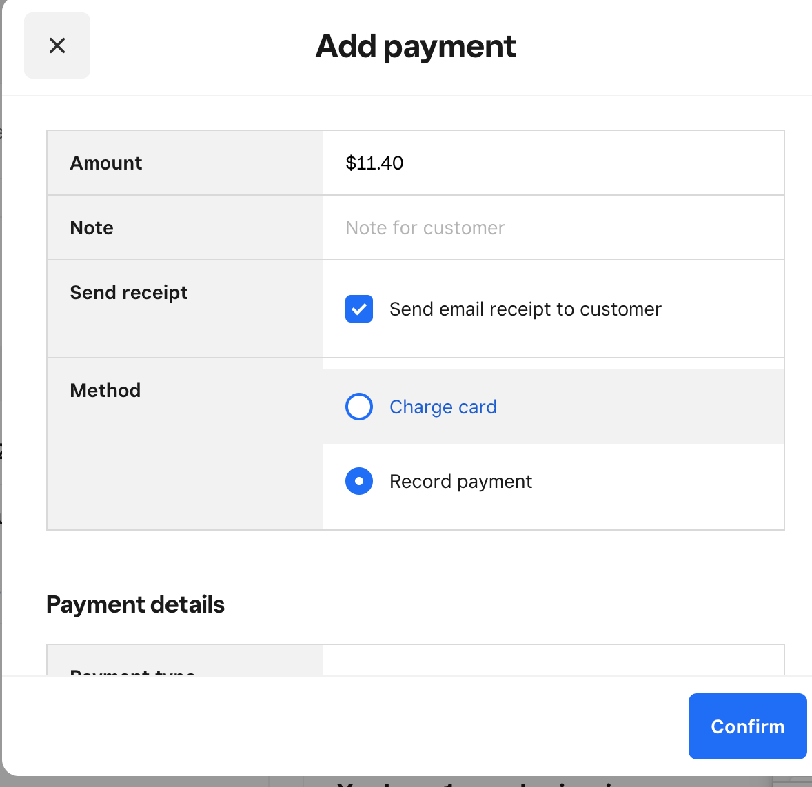 Pay House Account/ Invoices with Cash - The Square Community