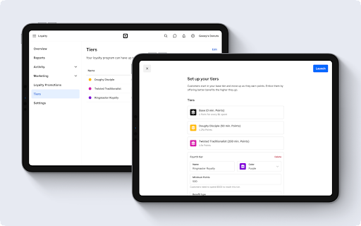 Introducing Square Loyalty tiers