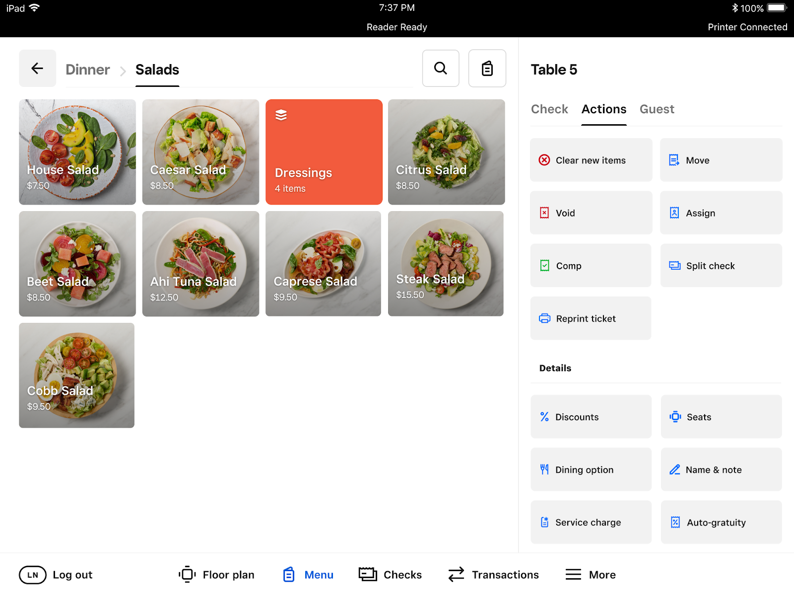 Opt in today - Square Restaurants POS, redesigned with you in mind