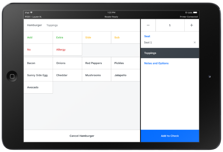 Solved: Help... Creating Menu Item with choices !! - The Square Community