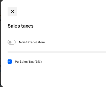 Payment link removing sales tax - The Square Community