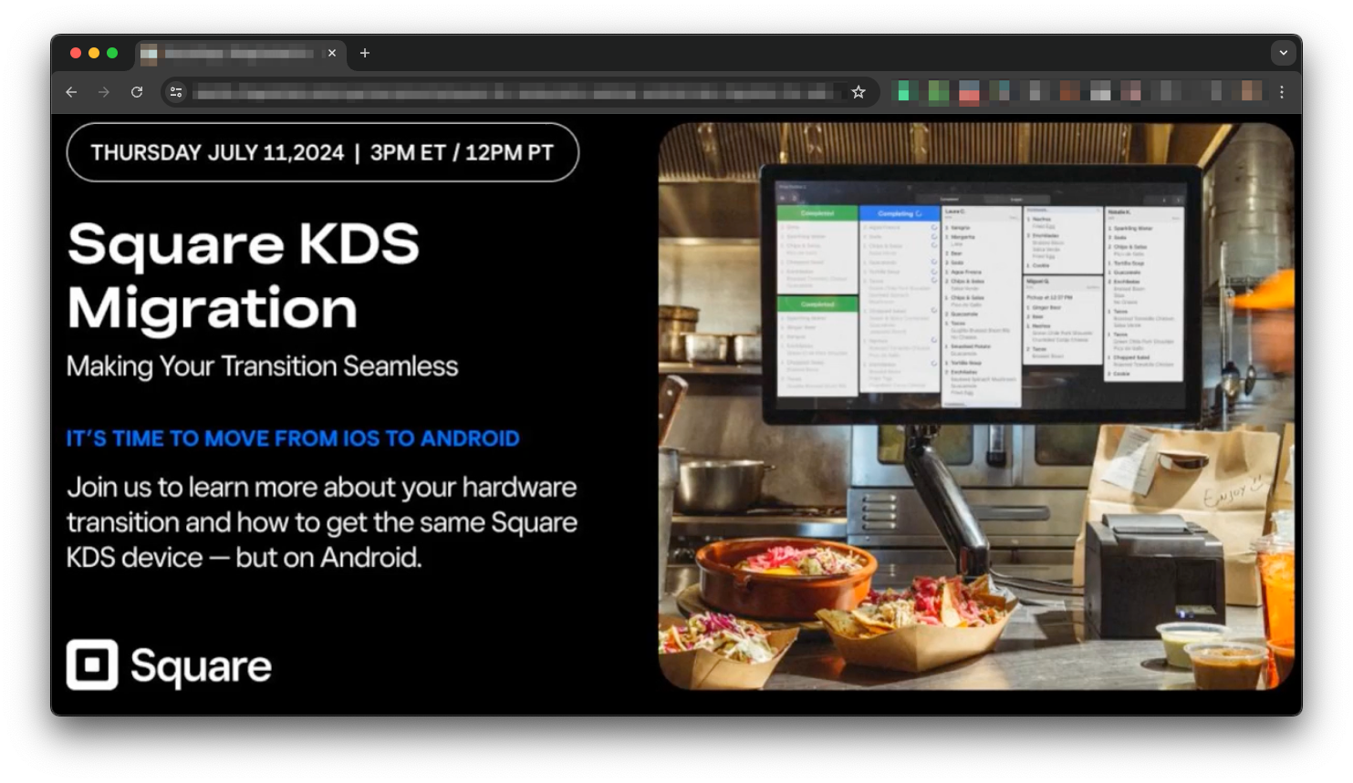 Webinar Recap: Migrating to Square KDS on Android - The Square Community