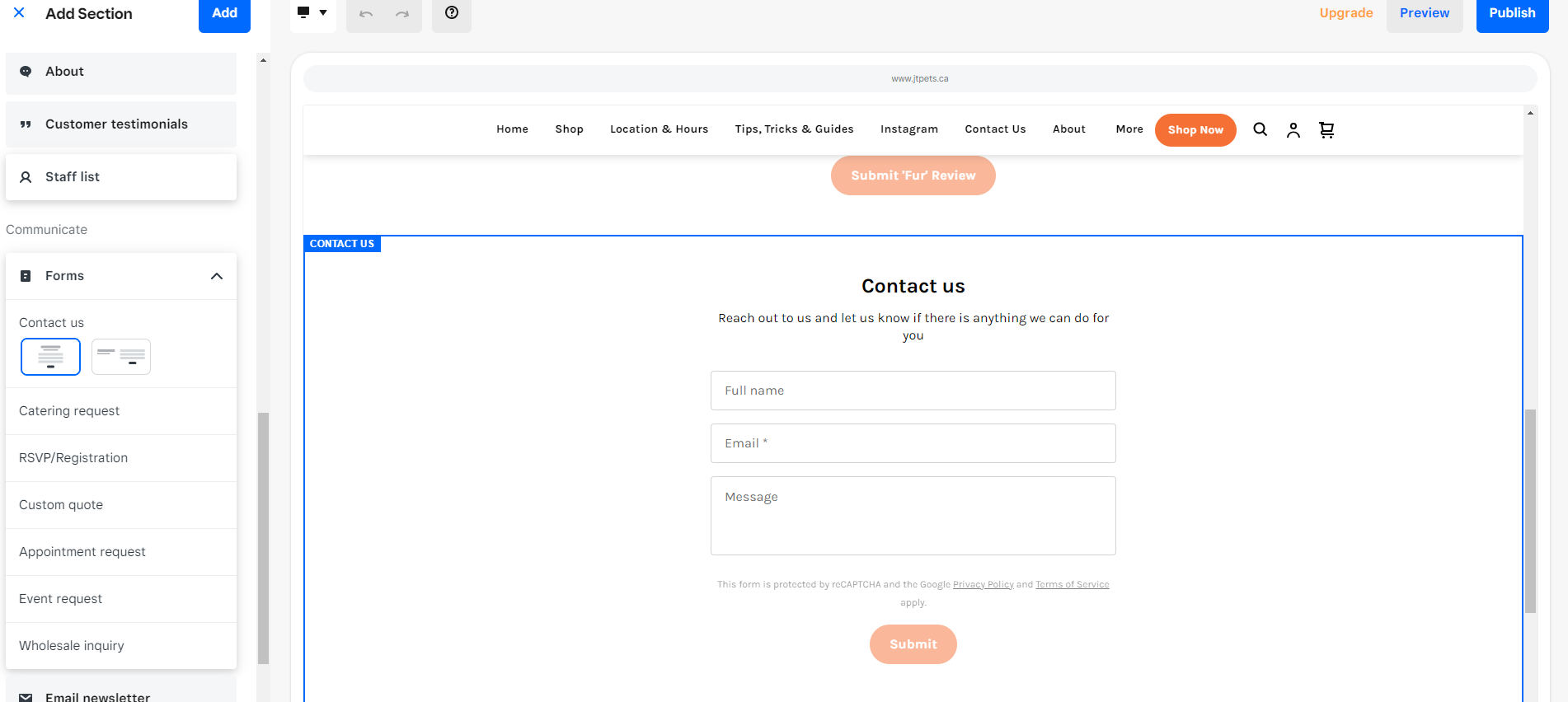 Embedding Square Submission Form - The Square Community