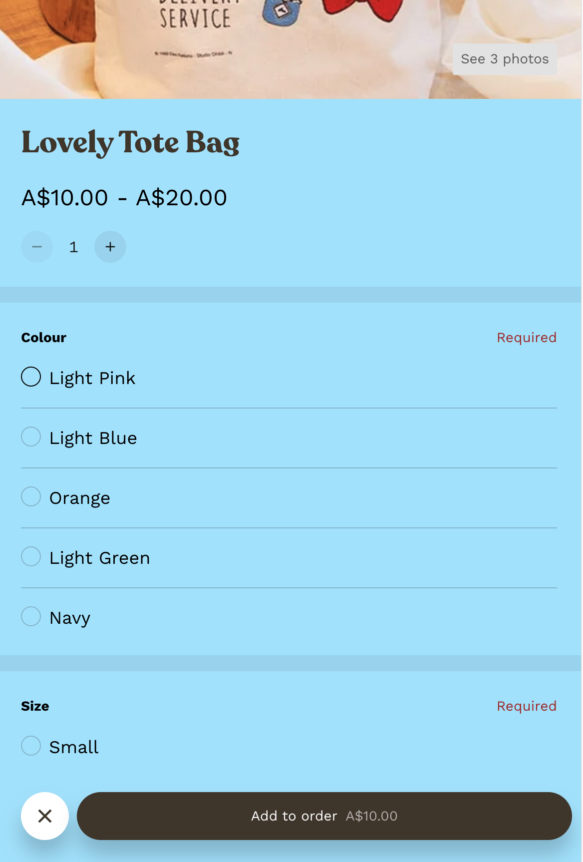 Solved: How do I list items with variations on Square Onli... - The ...