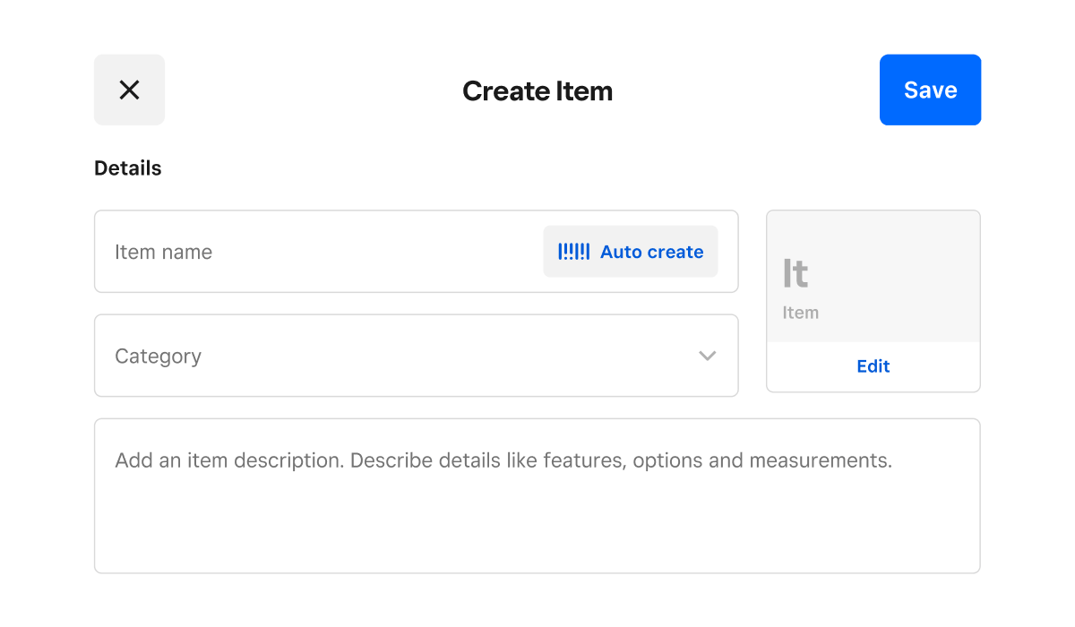A simple way to create Item descriptions in way less time with Square