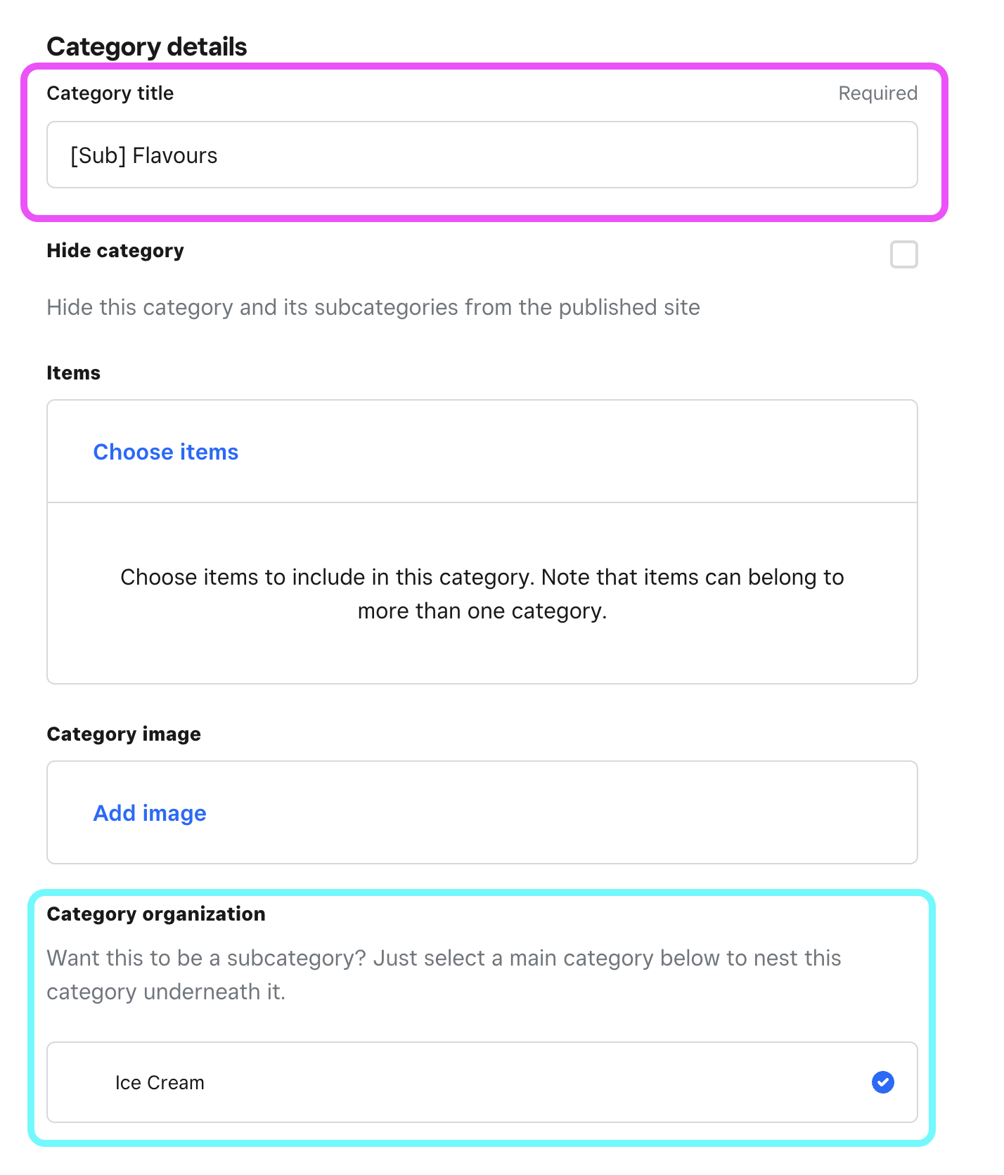 Solved: How to Create a Sub-Category in Square Online? - The Square ...