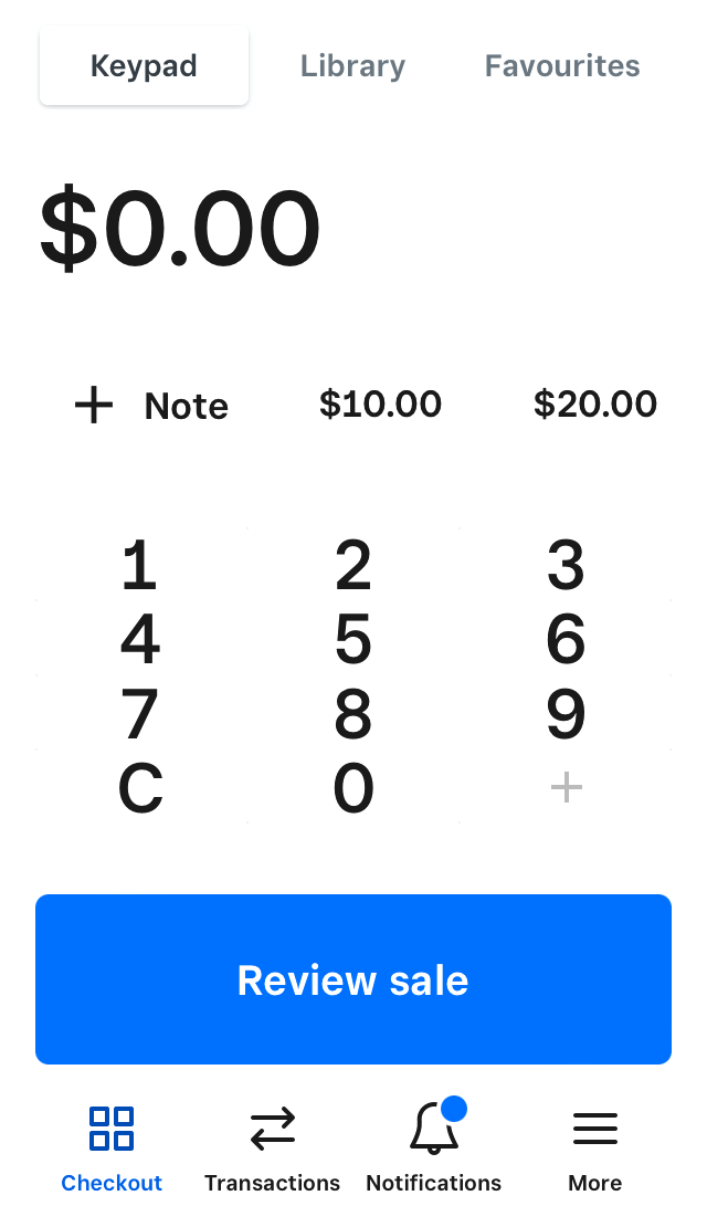 Why are the numbered keypad buttons smaller on the... - The Square ...