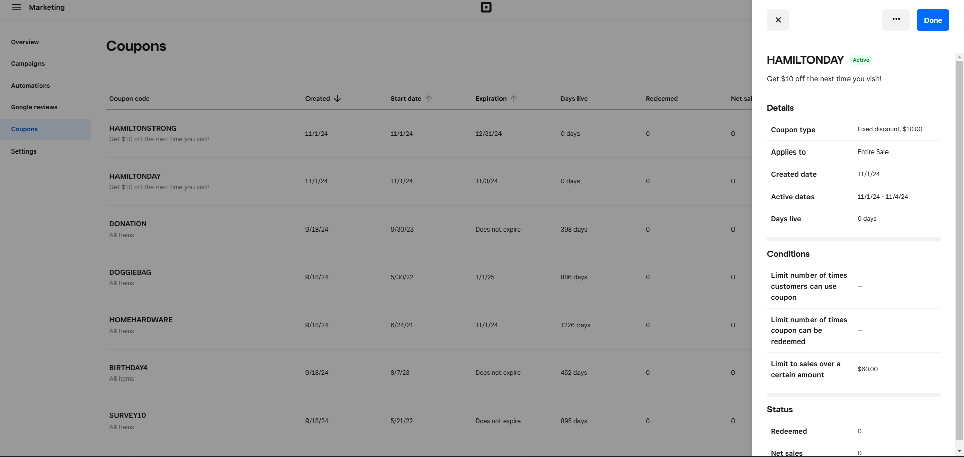 BUG - Marketing coupons wont work in POS - The Square Community