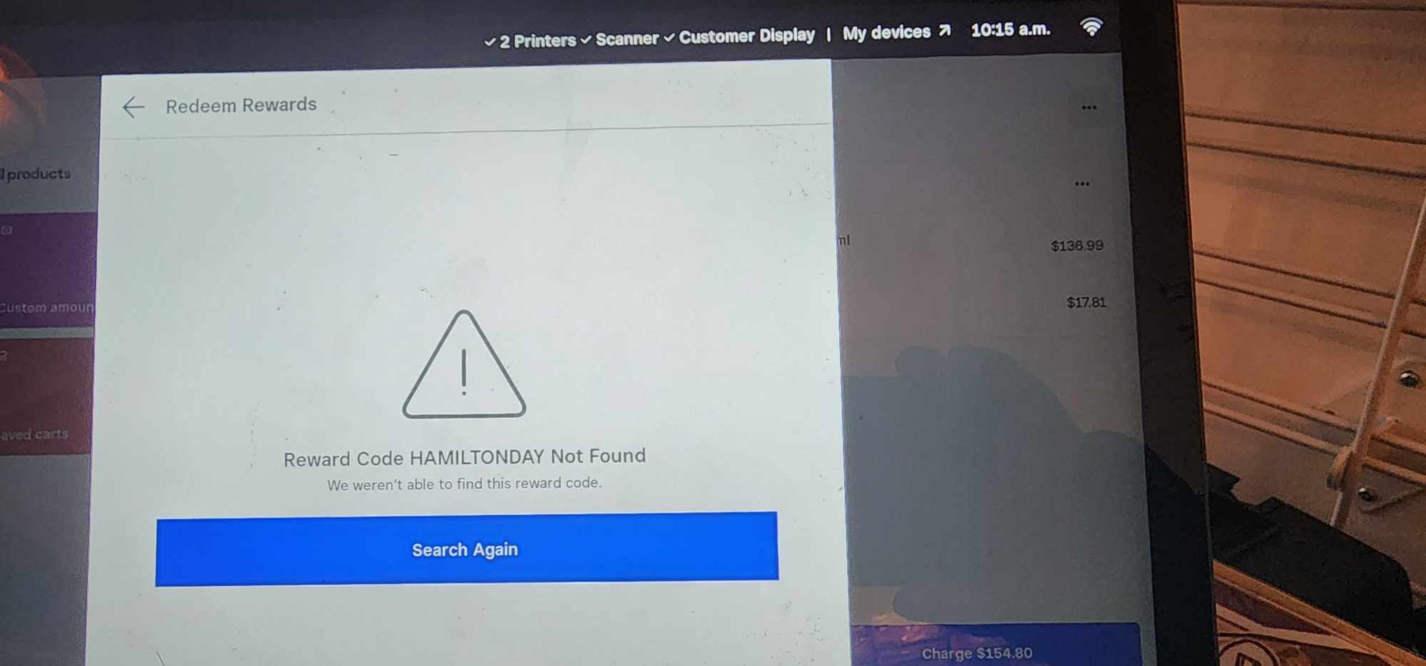 BUG - Marketing coupons wont work in POS - The Square Community