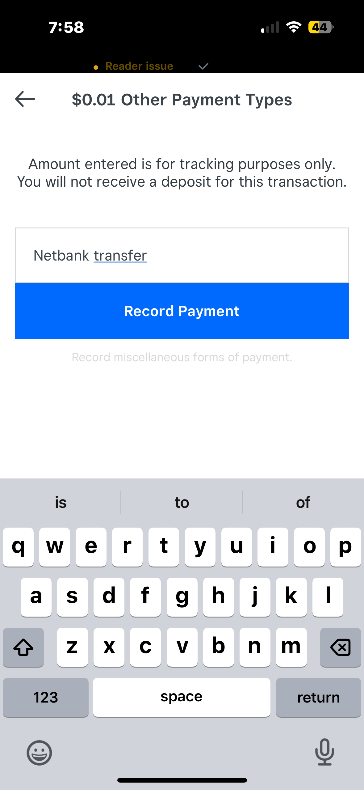 Solved: Customer paying with netbank transfer - The Square Community