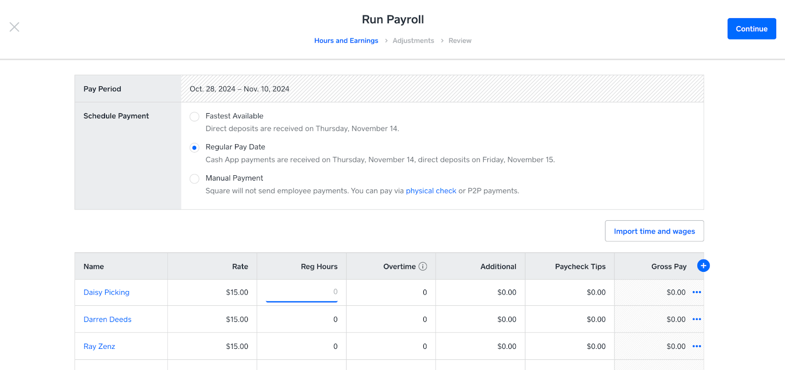 [Improvement] Enhanced Payroll Experience - The Square Community