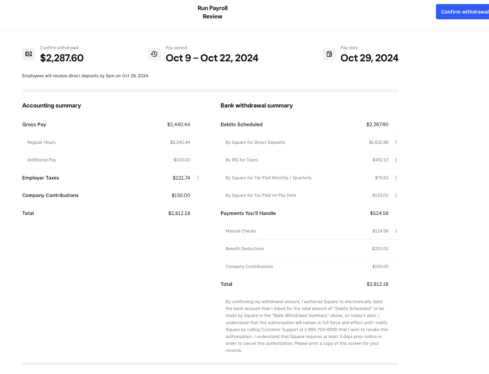 [Improvement] Enhanced Payroll Experience - The Square Community