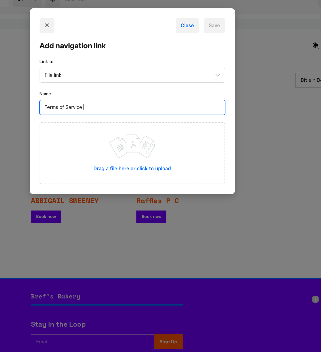 Proposal For Adding A Checkbox For Custom Terms And The Square