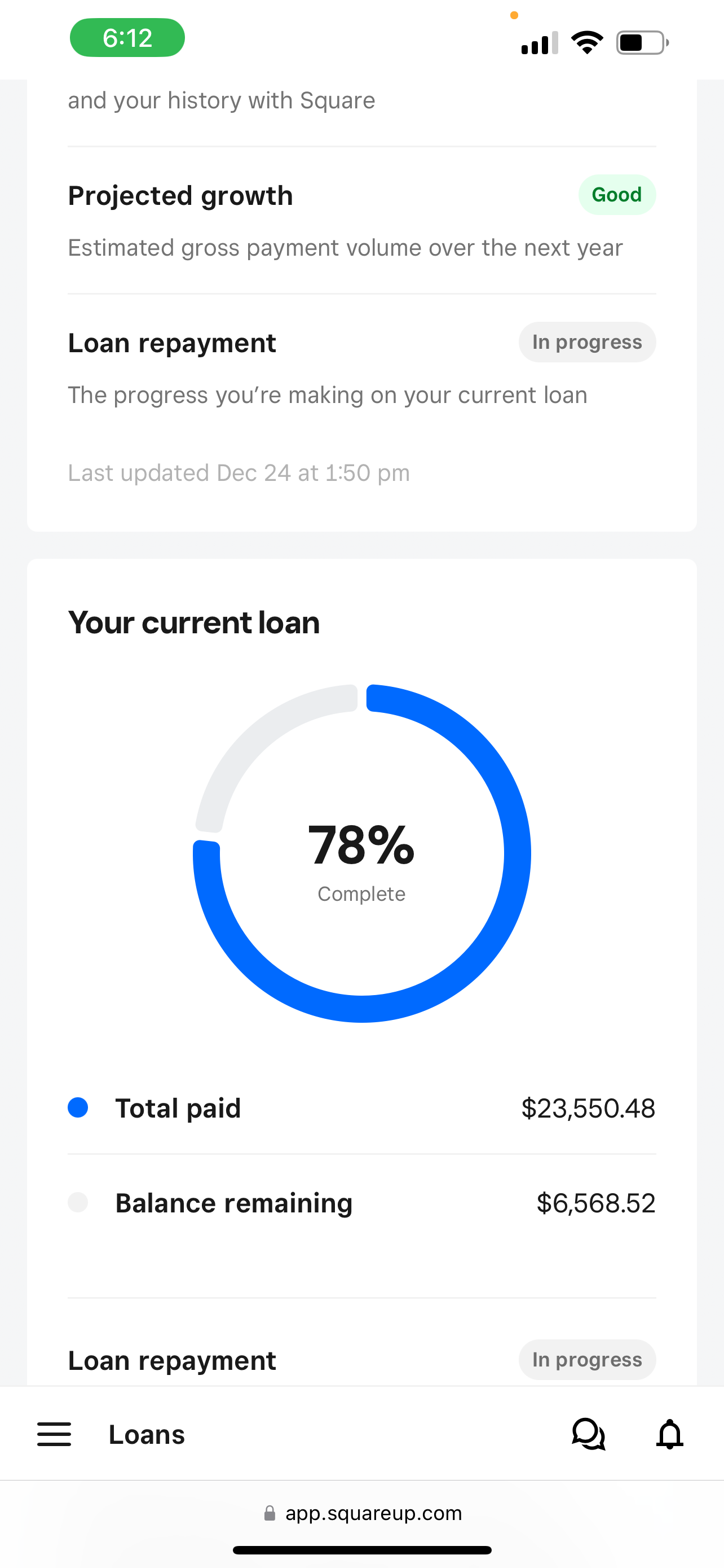 Solved: New Square Loan in 2024 - The Square Community