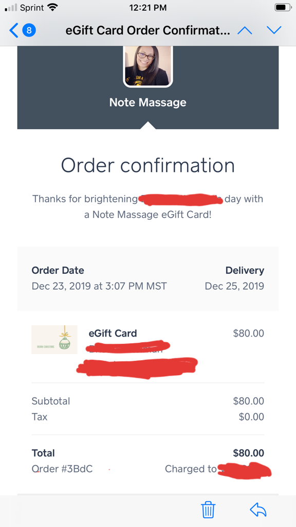 No Redemption Code for eGiftcard? - The Square Community